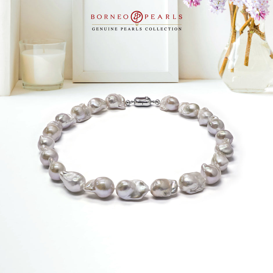 Pearl Necklace Malaysia| Gemstone Necklace | Borneo Pearls