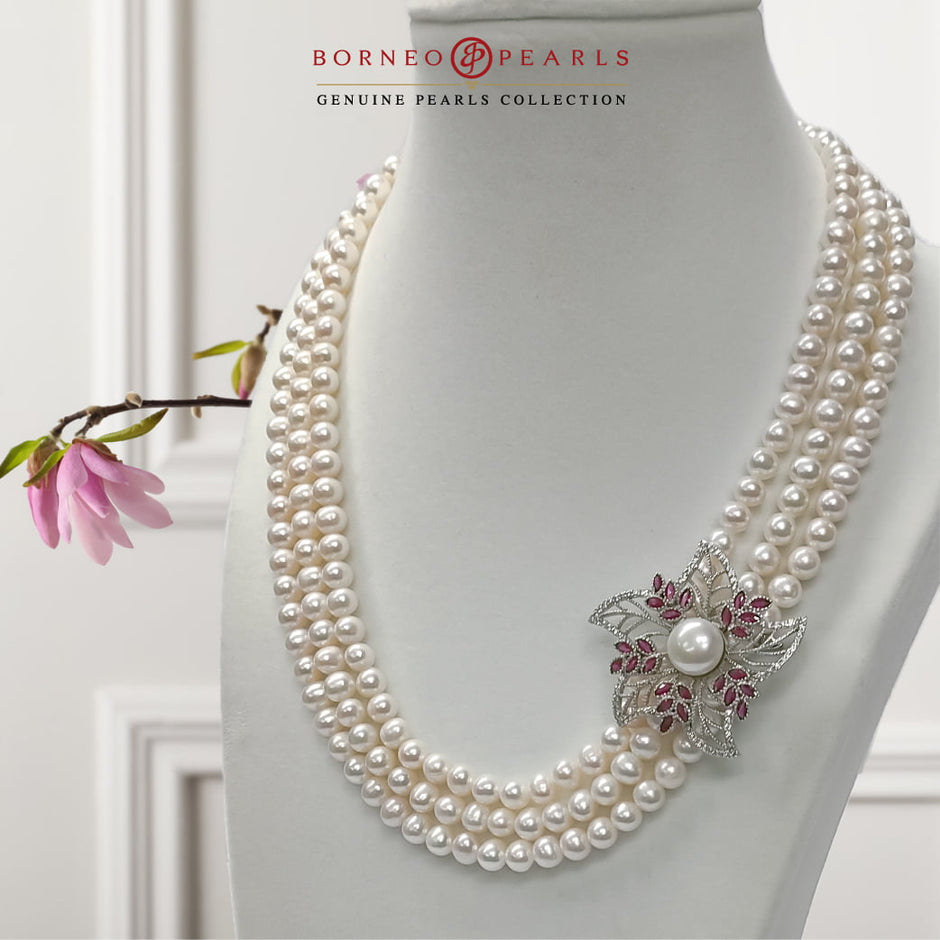 Pearl & Gemstone Necklaces | Borneo Pearls Signature Collection – Page 2
